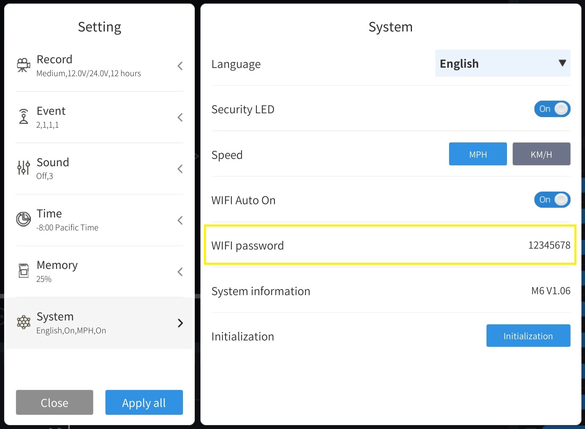 How to Change and Locate M6 WiFi Password | DroneMobile Help Center