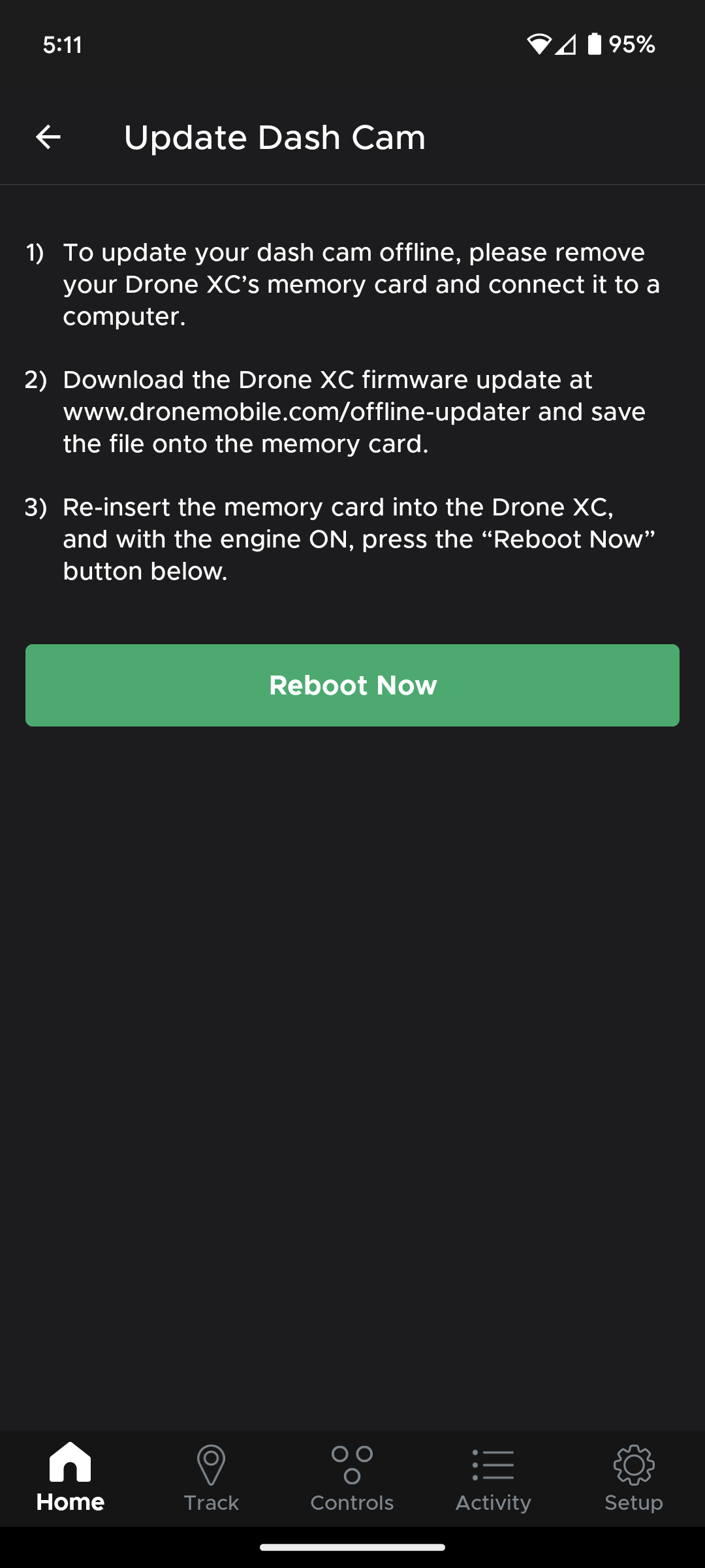 Drone XC Dash Cam Settings | DroneMobile Help Center